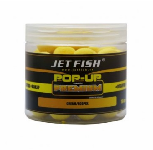 Jet Fish Pop Up Premium Cream Scopex 40g 12mm Kaprshop Cz