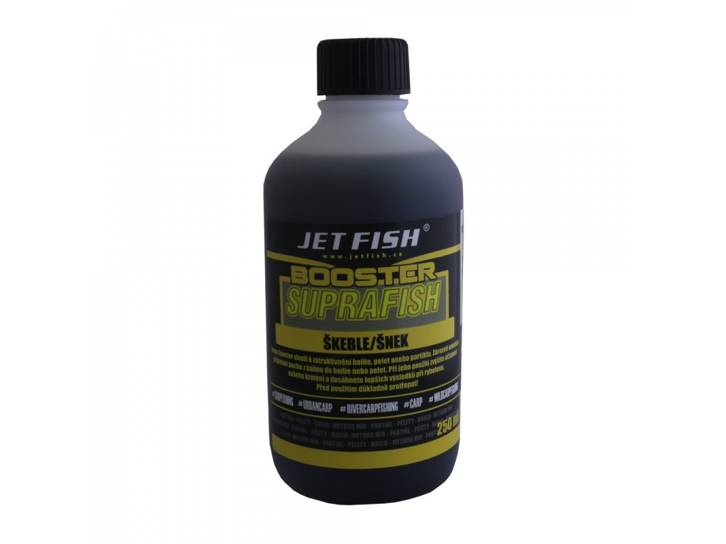 Jet Fish booster SupraFish 250ml Škeble/šnek | Kaprshop.cz