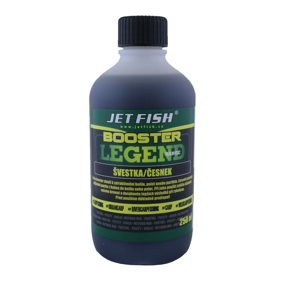 Jet Fish booster Legend Range 250ml švestka/česnek | Kaprshop.cz